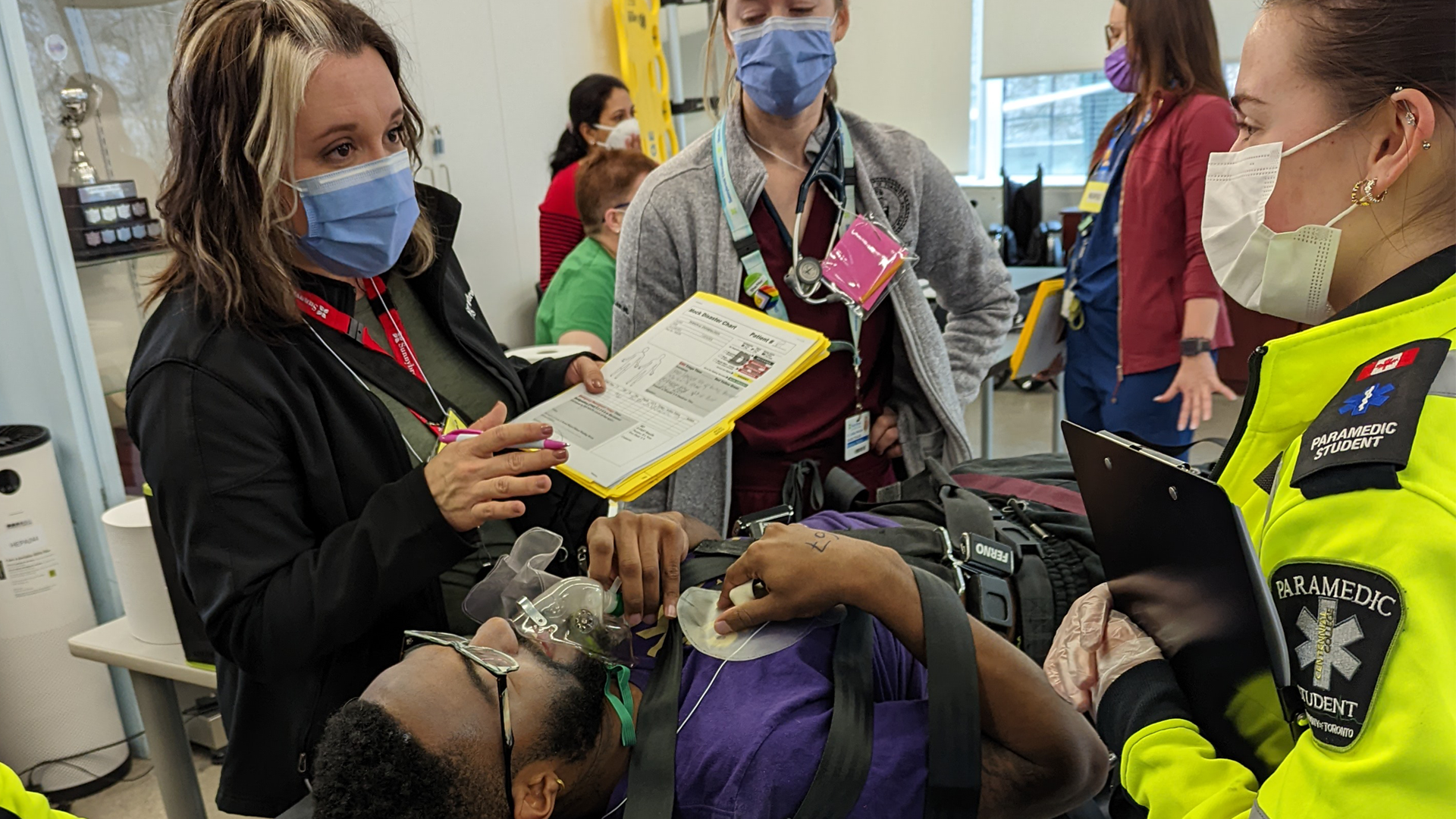 Centennial College - Disaster simulation puts health care and first ...