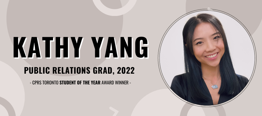 Centennial College - PR Grad, Kathy Yang, Wins Student of the Year at ...