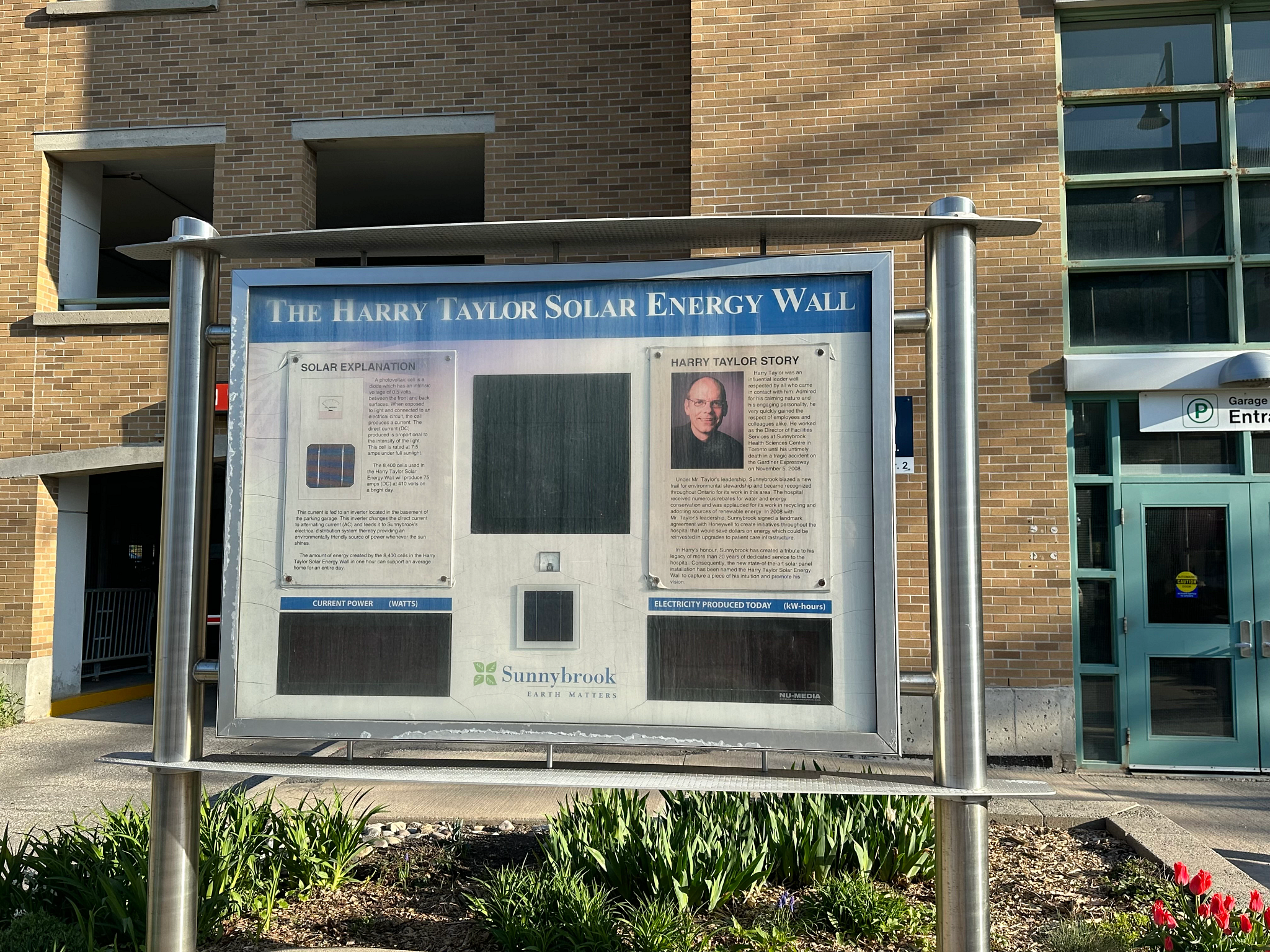 Centennial College - Harry Taylor Solar Energy Wall Sign