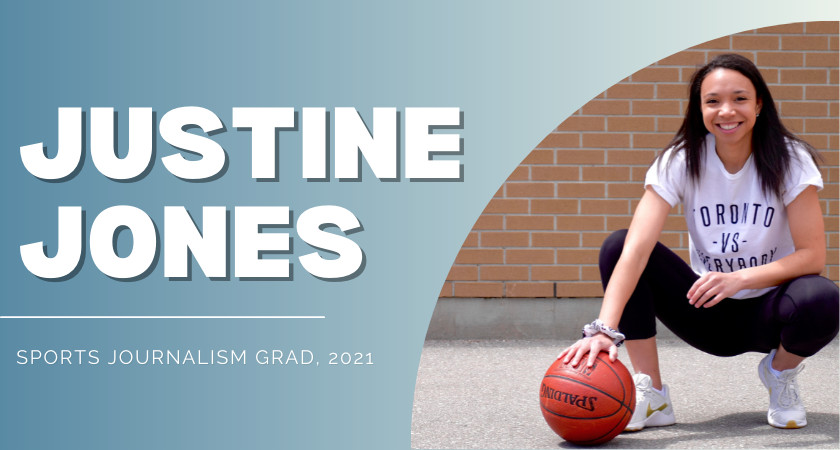 Centennial College - Sports Journalism Grad, Justine Jones, Joins the ...