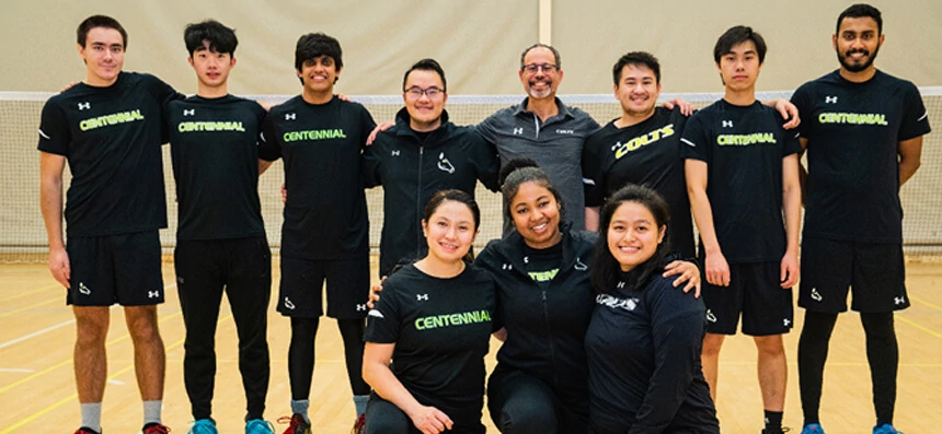 Centennial College - Centennial Men’s Badminton team earns championship ...